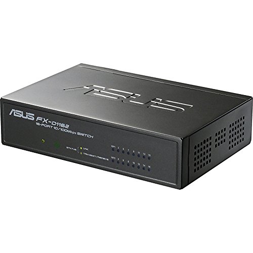 Asus V2 FX-D1162 16 Port Network Switch (Black) - Buy Asus V2 FX-D1162 ...