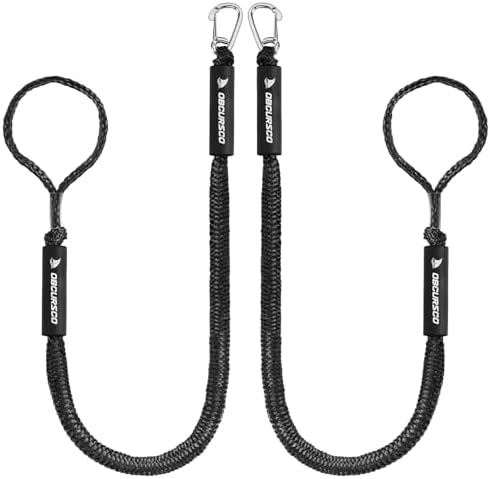 Amazon.com: Obcursco 4FT Bungee Dock Lines,Boat Dock Rope,Jet Ski ...
