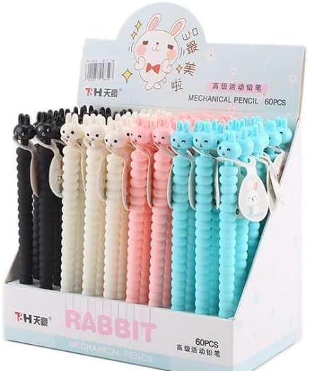 Multi-Color Rabbit Mechanical Pencil | fancy Mechanical Pencil | Spring ...