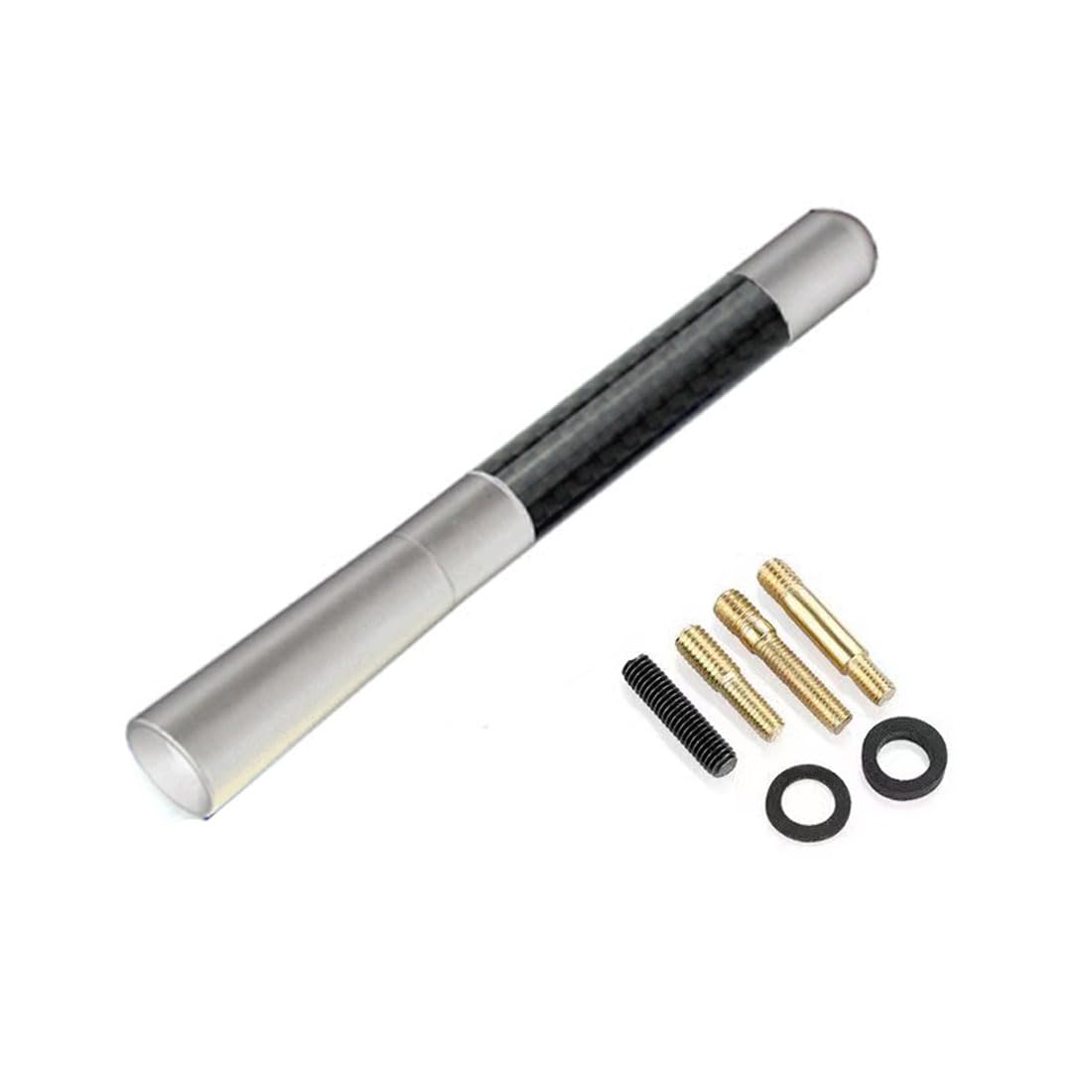 Motorcycle Carbon Fiber Antenna Mast Replacement Compatible