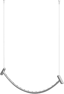 Amazon.com: Clothing Store Display Rack Ceiling Hanging Clothes Racks ...