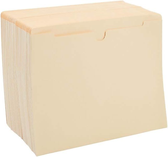 Amazon.com : Staples Jacket File Folders, 2 Inch Expandable Sides ...