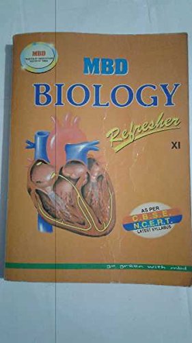 MBD BIOLOGY Refresher XI-CBSE : Amazon.in: Books