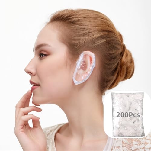 Amazon.com: Outus 100 Pack Clear Disposable Ear Protectors Waterproof ...