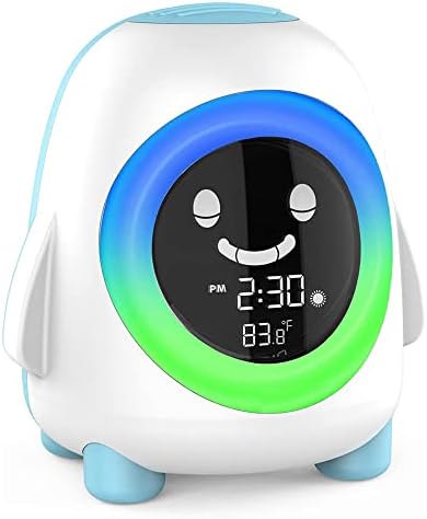 Amazon.com: WKLVLM Smart Alarm Clock with Night Light,Kids Sound ...