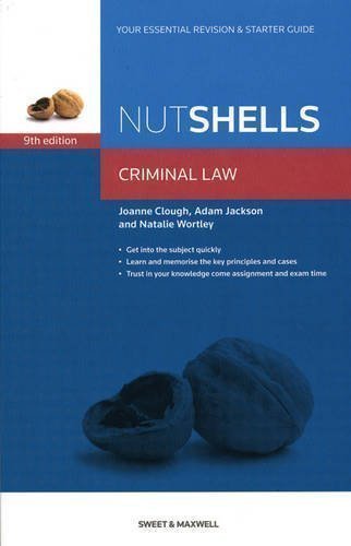 Nutshells: Criminal Law Revision Aid and Study Guide (Nutshell) by Adam ...