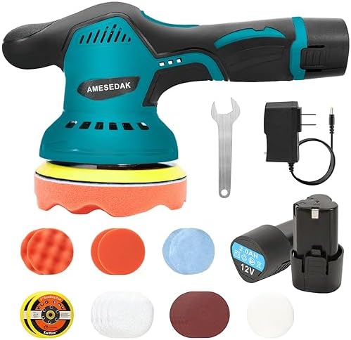 Amazon.com: Cordless Car Buffer Polisher with 8 Variable Speed ...