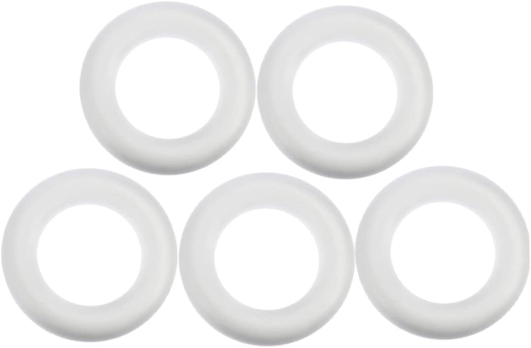 Murezima Styrofoam Half Rings, 25cm 5pcs DIY Foam Garlands Rings, Round ...