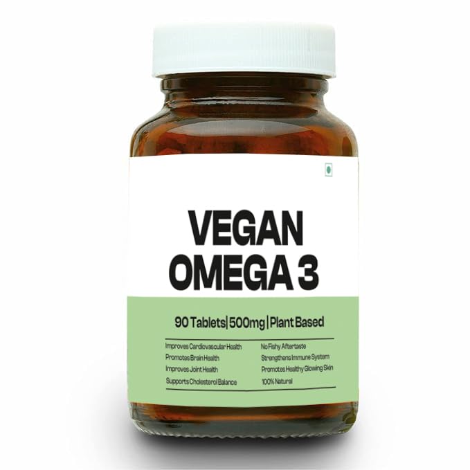 Vegan Omega 90 Veg Tablets | Natural Plant Based Supplement : Amazon.in ...
