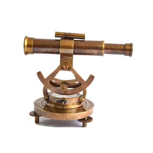 Handmade Surveying Theodolite Table Decor Vintage Nautical Brass ...