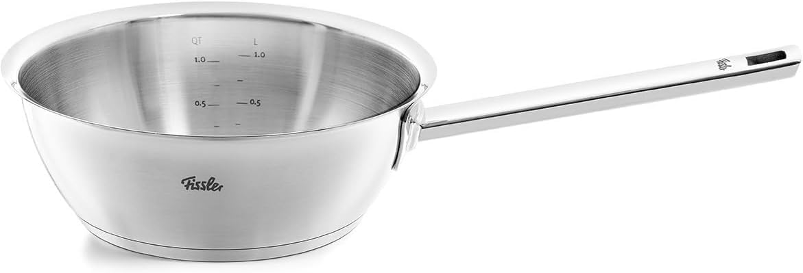 Amazon｜フィスラー (Fissler) 片手鍋 20cm オリジナル プロフィ コレクション コニカルパン ガス火/IH対応 ドイツ製 ...