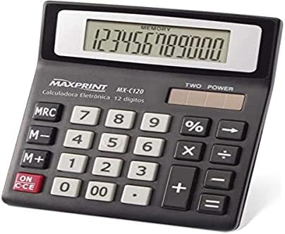 Calculadora de Mesa Maxprint MX C120 | Amazon.com.br