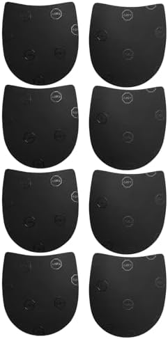 Amazon.com: 4 Pairs Boot Heel Replacement, Rubber Heel Repair Kit, 6-7 ...