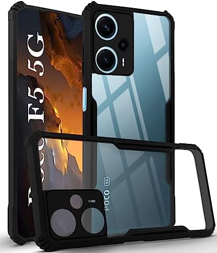 Jkobi Back Cover Case for Xiaomi Poco F5 (Shockproof with Polycarbonate ...