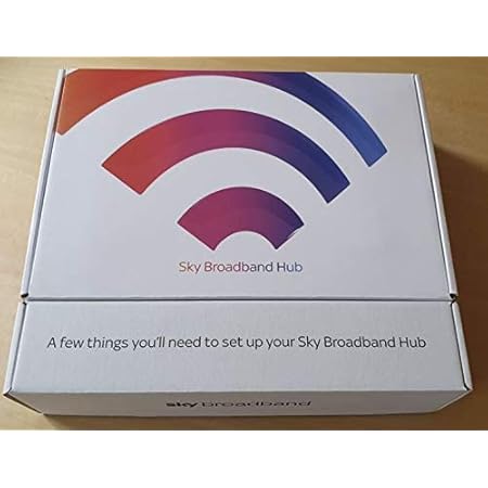 SKY Q Broadband Hub 4 Dual Band Wireless Router Sky SR203 : Amazon.co ...