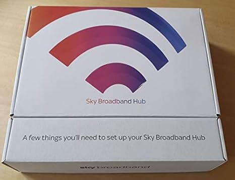 SKY Q Broadband Hub 4 Dual Band Wireless Router Sky SR203 : Amazon.co ...