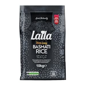 Laila Xtra Long Basmati Rice | Premium Long Grain Rice Aged To ...