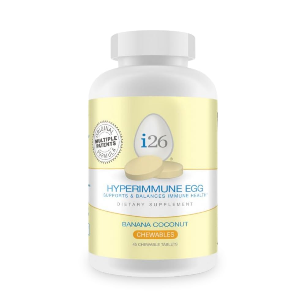 Amazon.com: Youngevity i26 Hyperimmune Egg | IgY Max Banana Coconut ...