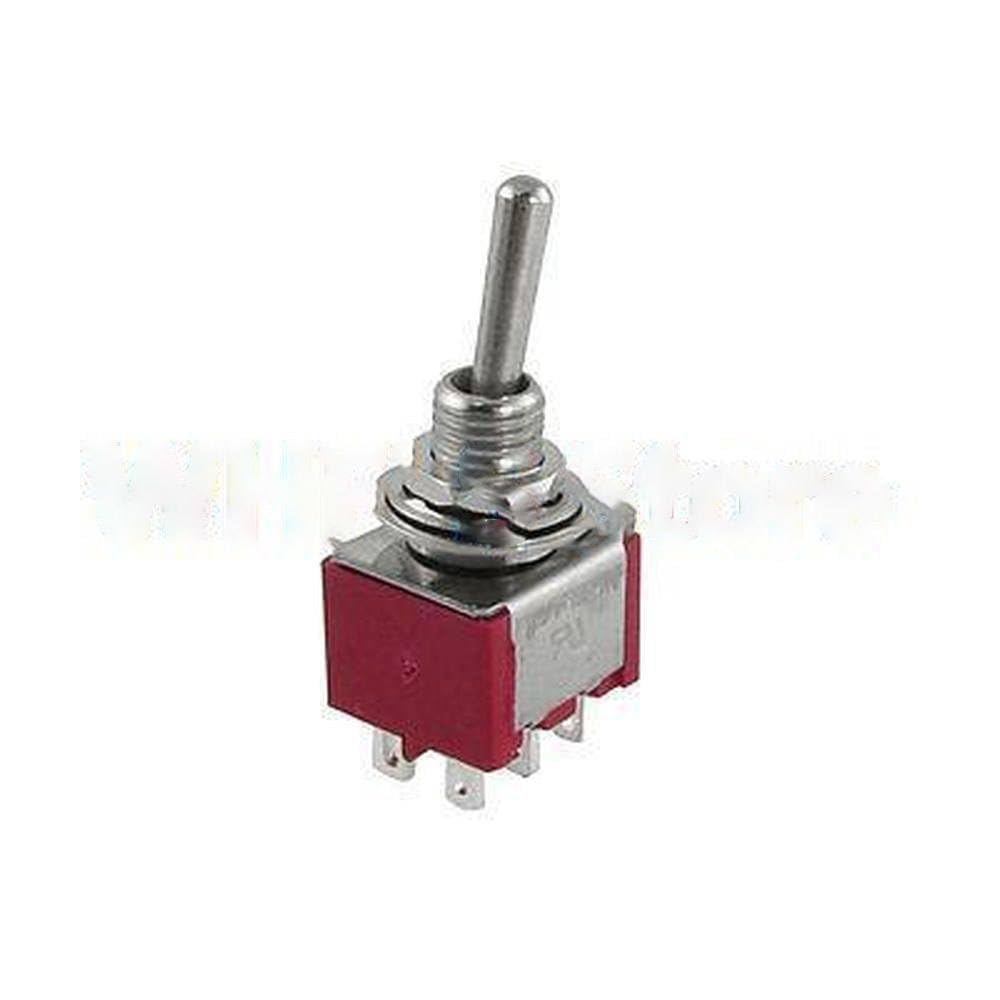 10 x 5A/125VAC 2A/250VAC 2P2T ON/ON 2 Position Toggle Switches: Amazon ...