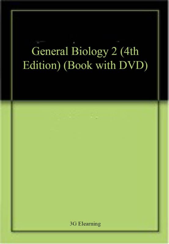 General Biology 2 (4th Edition) (Book with DVD): 3G Elearning ...