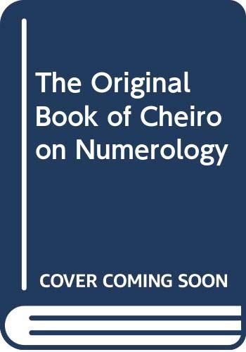 The Original Book of Cheiro on Numerology : Gali, Mitra: Amazon.in: Books