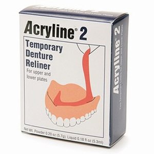 Amazon.com : Acryline Temporary Denture Reliner : Denture Care Products ...