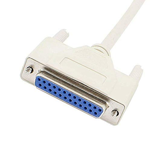 1.5M Male 25 Pin to Female DB25 Parallel Centronics Cable Replacement ...