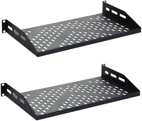 Amazon.com: ThePromaster Server Vented Shelf - 2-Pack 19 Inches, 10 ...
