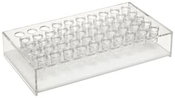 Dynalon 159545-1 Acrylic Lab Sample Cup Rack, 8.25" Length x 4.5" Width ...