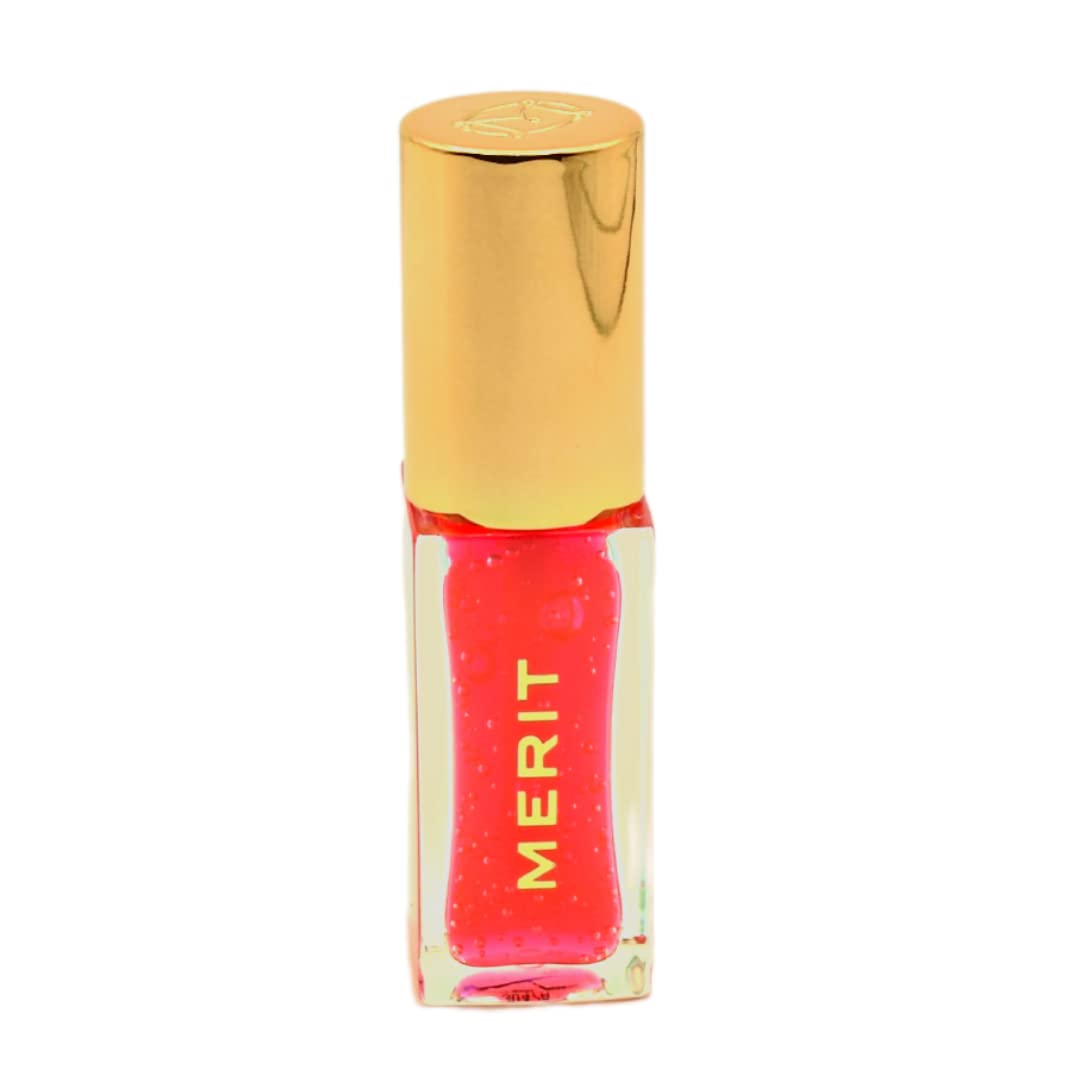 Amazon.com : MERIT Shade Slick Gelée Sheer Tinted Lip Oil Les Deux ...