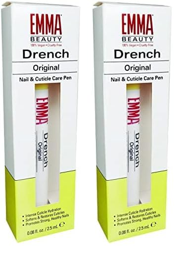 Amazon.com: EMMA Beauty Drench Original Nail & Cuticle Care Pen (Pack of 2)