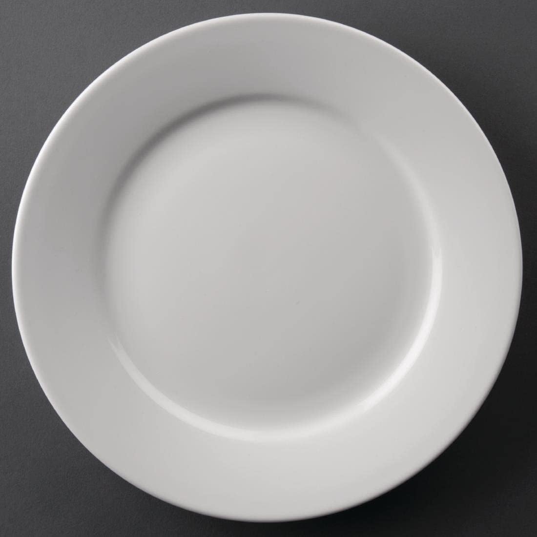 Milan White Side Plate 20cm : Amazon.co.uk: Home & Kitchen