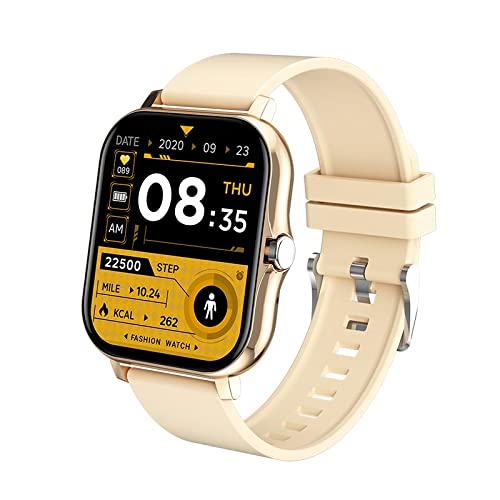 qor9 Alpha Smartwatch with Bluetooth Calling, 1.7" Full Touch Color ...