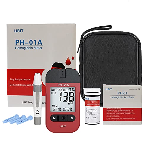 Buy Hemoglobin Meter Anemia Monitor kit Hemoglobin Test Meter ...