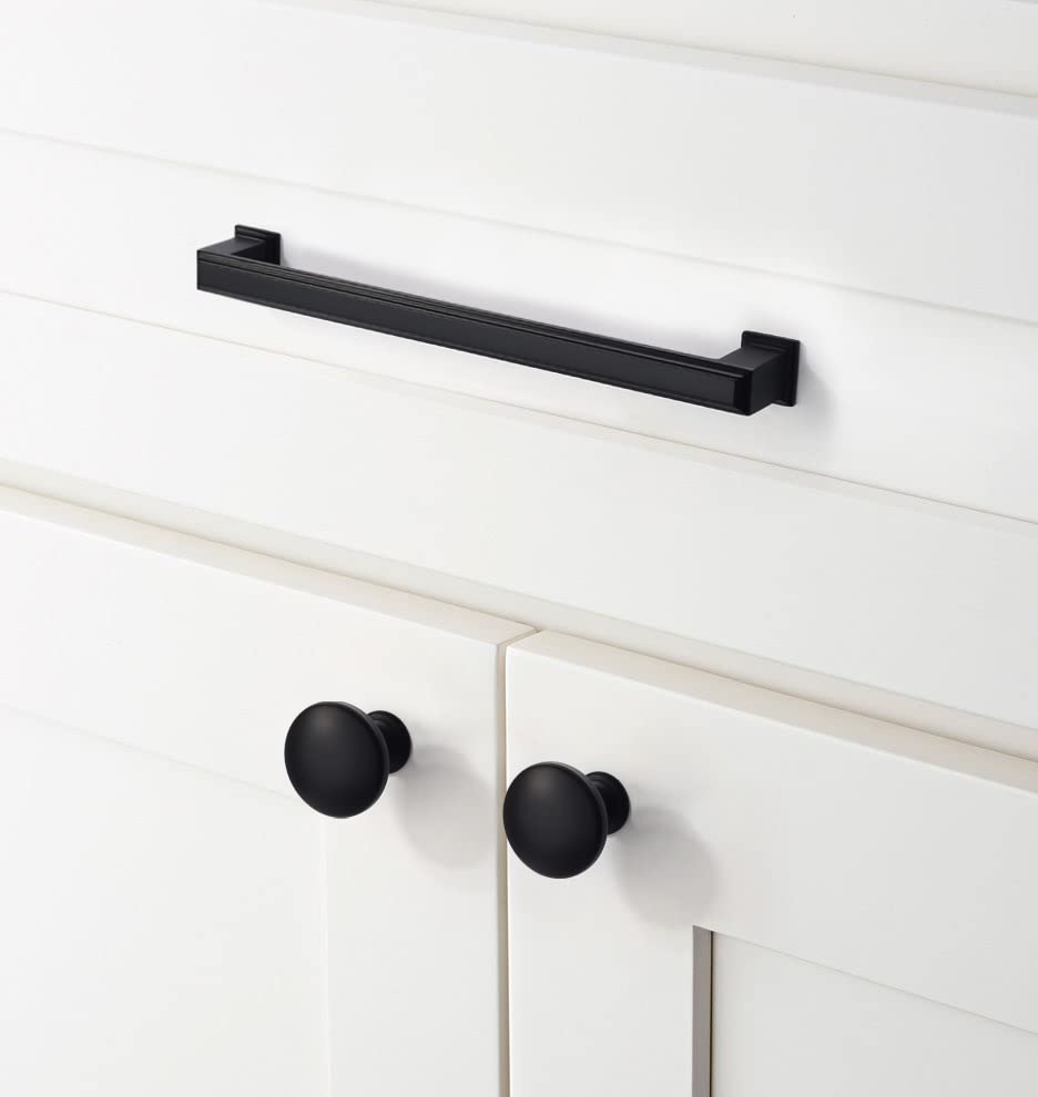 Snapklik.com : 2 Pack 7.5 Inch Kitchen Cabinet Handles Matte Black ...