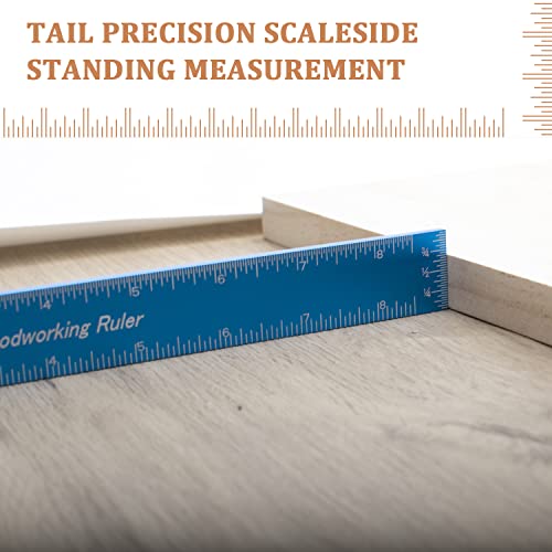 Snapklik.com : Woodworking Ruler Precision Pocket Rule - 12, 8, 6 Inch ...