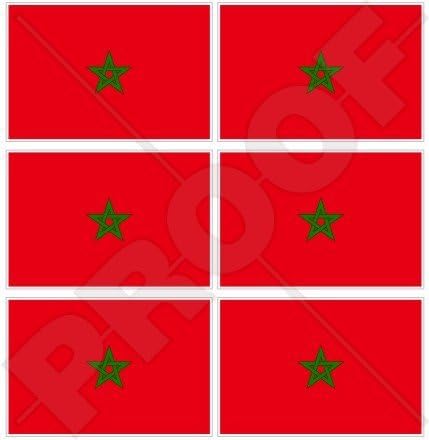 Amazon.com: MOROCCO Moroccan Flag Western Africa, Maroc African 40mm (1 ...