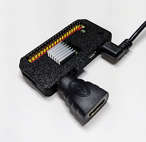 Amazon.com: Raspberry Pi Zero 2 Case, Raspberry Pi Zero Case Kit with Pi Zero Heatsink, HDMI ...