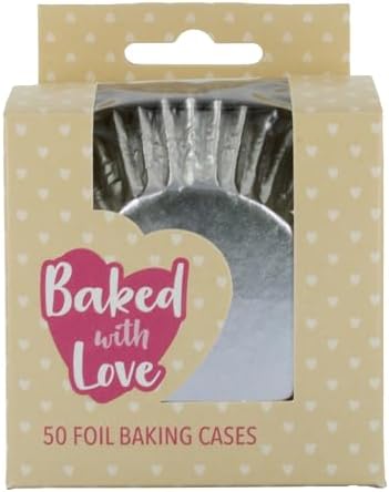 Culpitt Silver Foil Cake Cases 45S : Amazon.co.uk: Home & Kitchen