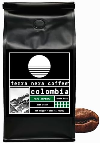 Amazon.com : Terra Nera Coffee - Colombian Supremo Whole Bean Coffee ...