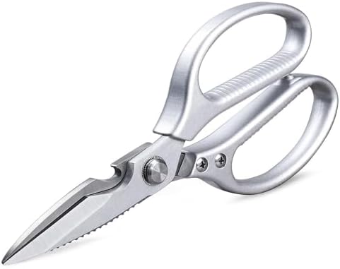 Amazon.com: MUZZIZ Kitchen Scissors, All Purpose Heavy Duty Kitchen ...