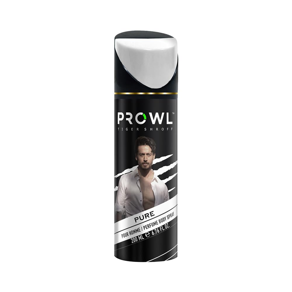 Buy PROWL BY TIGER SHROFF Pure Long Lasting Deodorant, Body Spray For ...