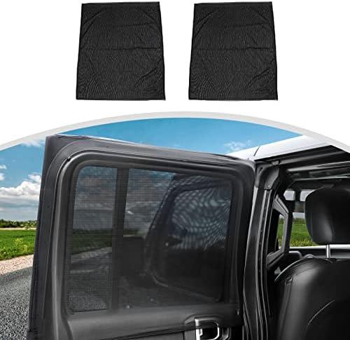 Amazon.com: Linskip Rear Window Sun Shade Breathable Mesh Side Window ...