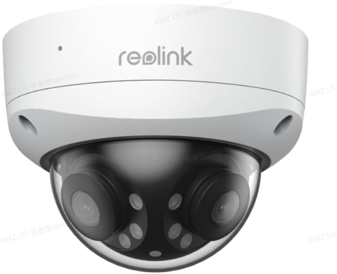 Amazon.com : REOLINK 4K 8MP 180° Dual-Lens PoE IP Camera, IK10 Vandal ...