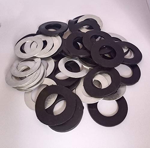 Aluminium & Rubber Washer (50 Pcs) : Amazon.in: Home & Kitchen