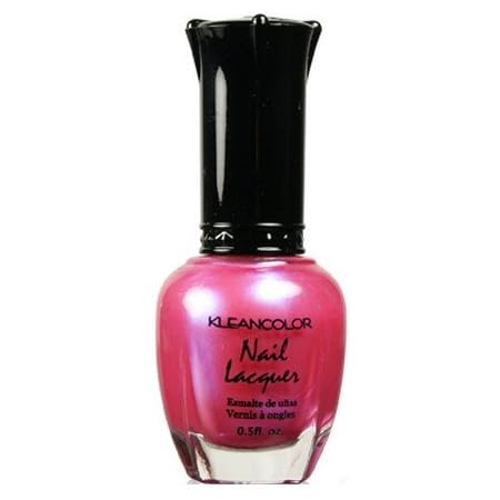 Amazon.com : Kleancolor Nail Lacquer 63 Pearl Pink : Nail Polish ...