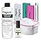 Amazon.com : Pronto Gel Nail Polish Remover Kit – 8 Oz Pure Acetone 100 ...