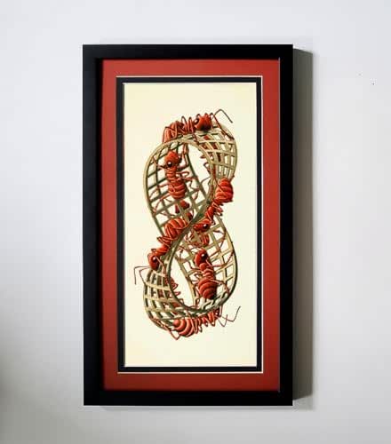 Amazon.com: MC Escher Art Print Ants in Infinity (20x30) : Home & Kitchen