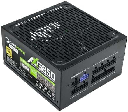 Amazon.com: ARESGAME AGT Series 850W Power Supply, 80+ Gold Certified ...