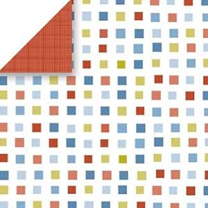 Amazon.com: Scrapbook Paper - Rec Room Collection - Mini Rec Squares